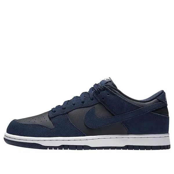 Nike Dunk Low Sneakers - Dark Obsidian/white/binary Blue
