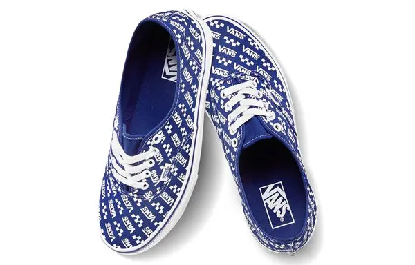 VANS Authentic Low Top Logo Repeat Sneakers