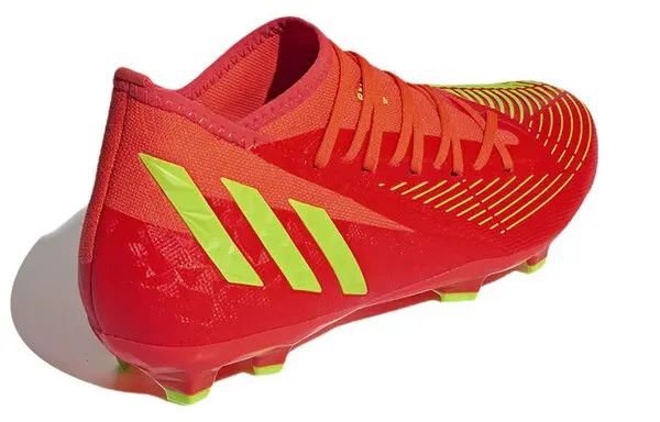 Adidas Predator Edge.3 Fg Soccer Cleats - Red/green