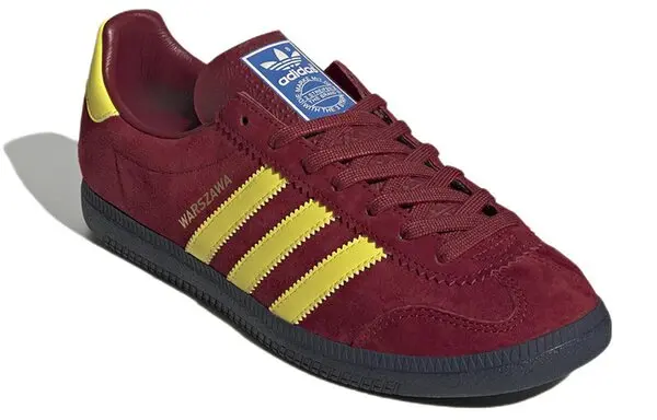 Adidas Warszawa Spezial "noble Maroon - Red/yellow