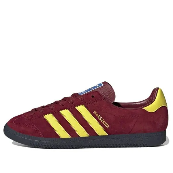 Adidas Warszawa Spezial "noble Maroon - Red/yellow