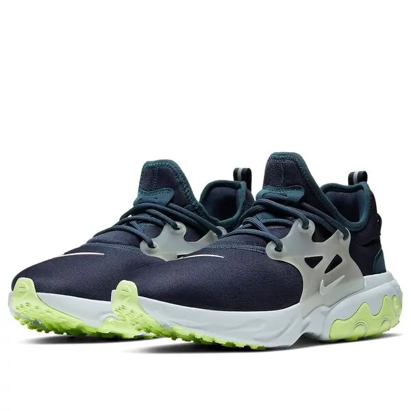 Nike React Presto "obsidian Volt" Sneakers - Black