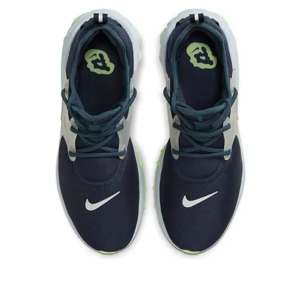 Nike React Presto "obsidian Volt" Sneakers - Black