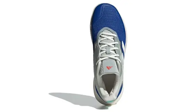 Adidas Courtjam Control Tennis Shoes - Blue/white/red