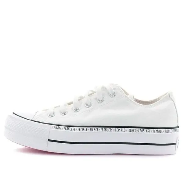 CONVERSE Chuck Taylor All Star Lift Low Top Sneakers - White