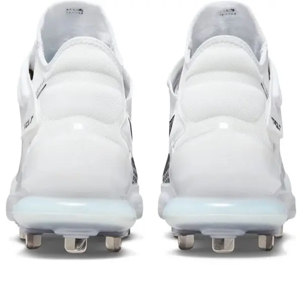 Nike Force Zoom Trout 7 Baseball Cleats - White/black/dynamic Turquoise