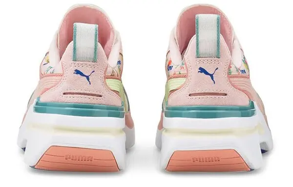 PUMA Kosmo Rider Ap 'psychedelic' Sneakers - Chalk Pink/pristine