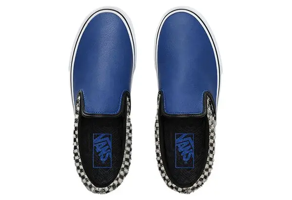 VANS Classic Slip-on Platform "python Checkerboard
