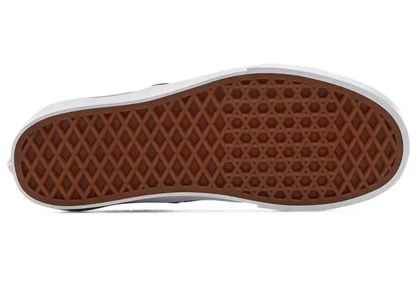 VANS Classic Slip-on Platform "python Checkerboard - Blue/white