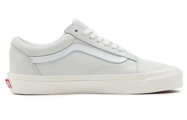 VANS Old Skool Lace-up Sneakers - White/grey