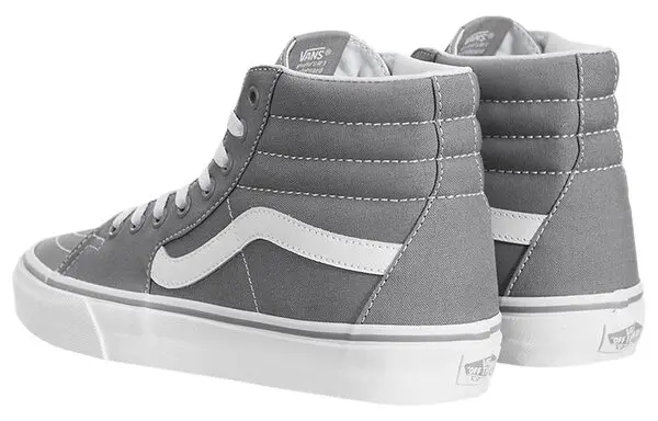 VANS Sk8-hi High Top Lace-up Sneakers - Frost Grey