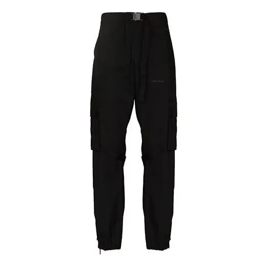 Off-White Fw21 Cargo Casual Pants - Black