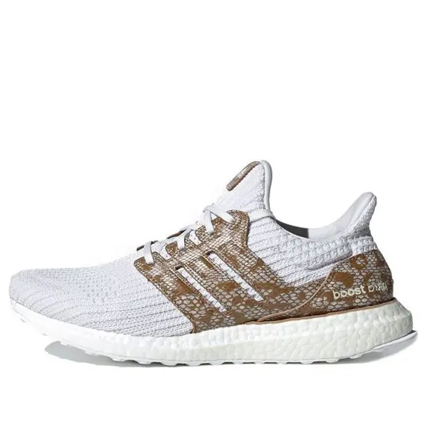 Adidas Ultraboost Snakeskin Sneakers - White