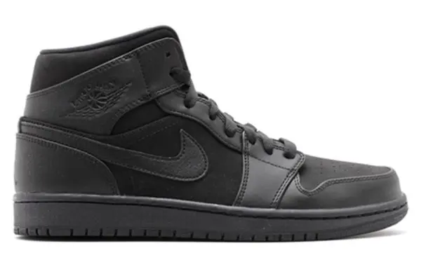 JORDAN 1 Mid Sneakers - Black
