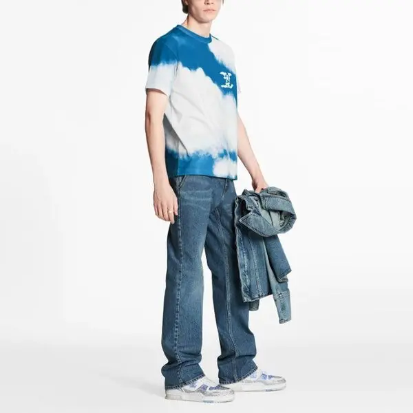 LOUIS VUITTON Heaven On Earth Blue Sky White Clouds For Blue