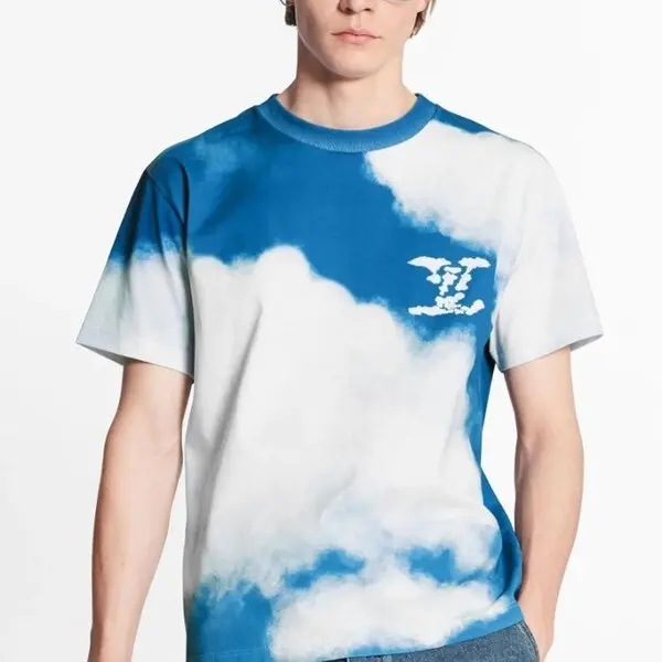 LOUIS VUITTON Heaven On Earth Blue Sky White Clouds For Blue