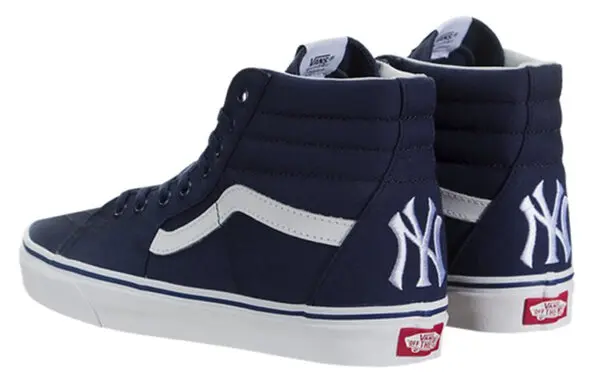 VANS Sk8-hi "new York Yankees" High Top Sneakers - Blue