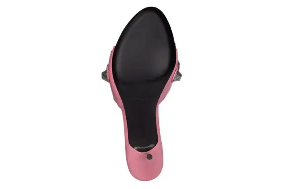 Balenciaga Cagole Heeled Sandals - Pink