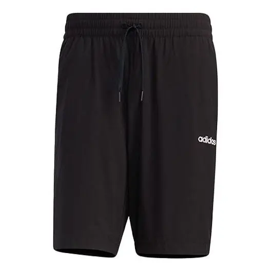 Adidas Neo Logo Printing Stripe Casual Sports Shorts - Black