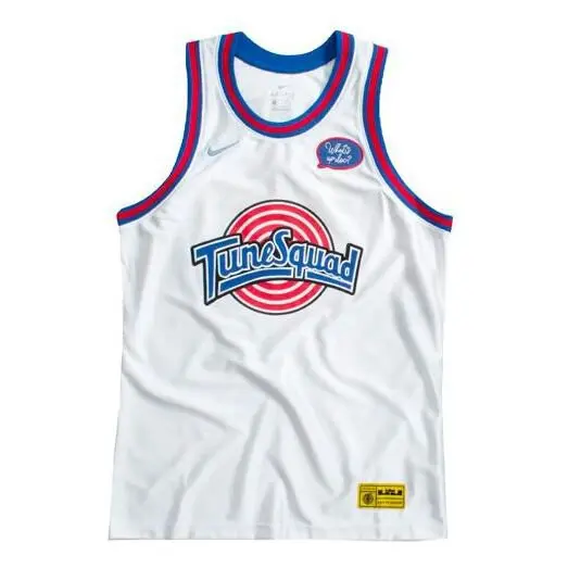 Nike X Tune Squad Basketball Jersey Lebron James 23 - White