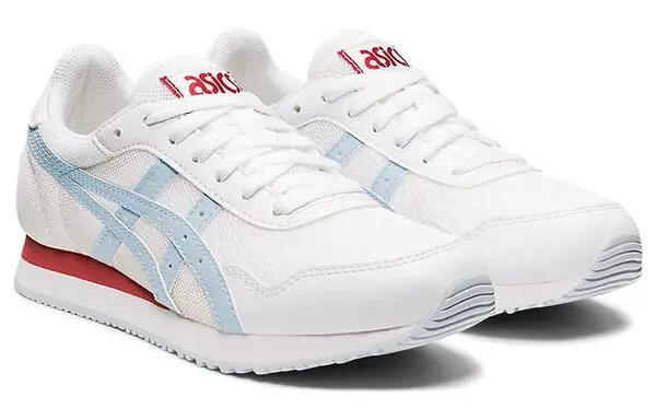Asics Runner Athletic Sneakers - White/blue