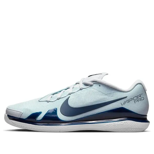 Nike Nikecourt Air Zoom Vapor Pro Tennis Shoes - White/blue