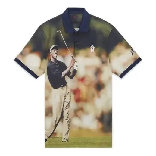 JORDAN X Eastside Golf Fw22 Polo - Midnight Navy/fir