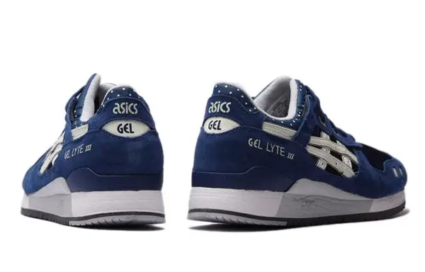 Asics Gel-lyte Iii Lace-up Sneakers - Dark Blue