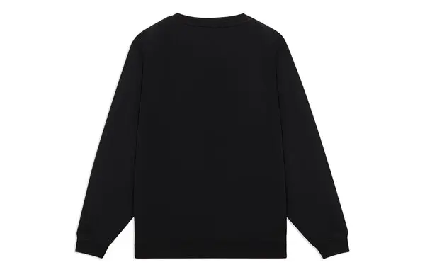 LI-NING Chinese Color Label Logo Sweatshirt - Black