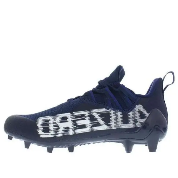 Adidas Adizero 21 Football Cleats 'navy Blue - Blue/white