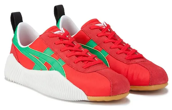 Onitsuka Tiger Acromount "classic Red Cilantro" Sneakers - Classic Red/cilantro