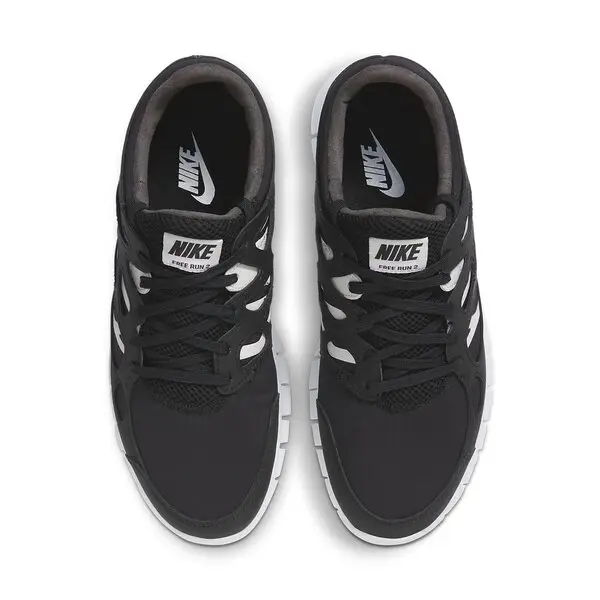 Nike Free Run 2 Athletic Sneakers - Black/white