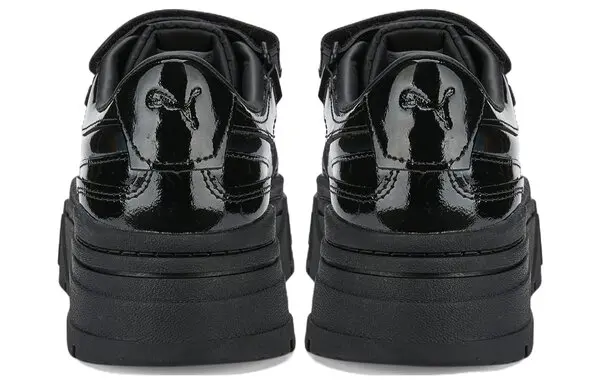 PUMA Mayze Stack Patent Iridescent Sneakers - Black
