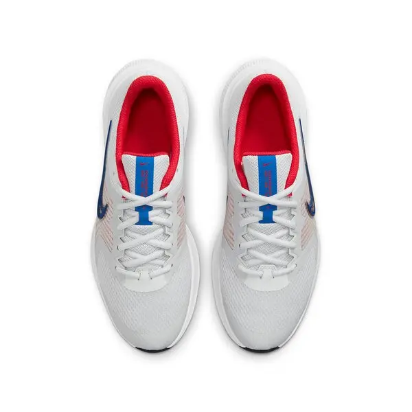 Nike Downshifter 11 Low-top Athletic Sneakers - White/blue