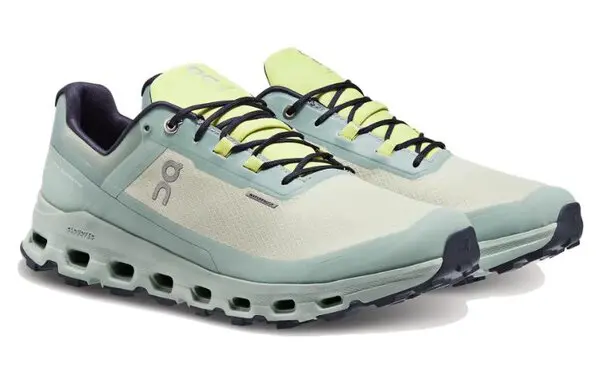 On Cloudvista Waterproof Sneakers - Chalk/moss