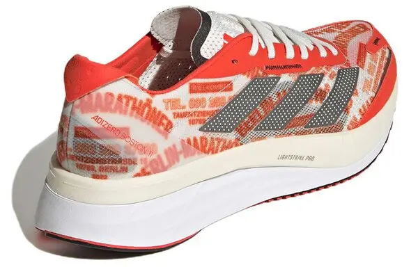 Adidas Adizero Boston 11 Running Sneakers - Red