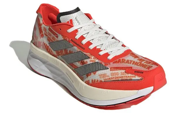 Adidas Adizero Boston 11 Running Sneakers - Red