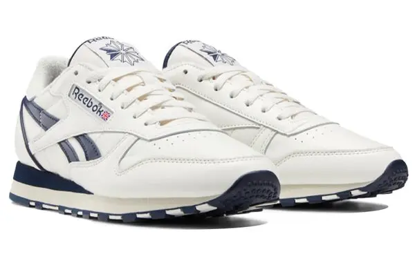 REEBOK Classic Leather 1983 Vintage Shoes - Chalk/vector Navy/alabaster
