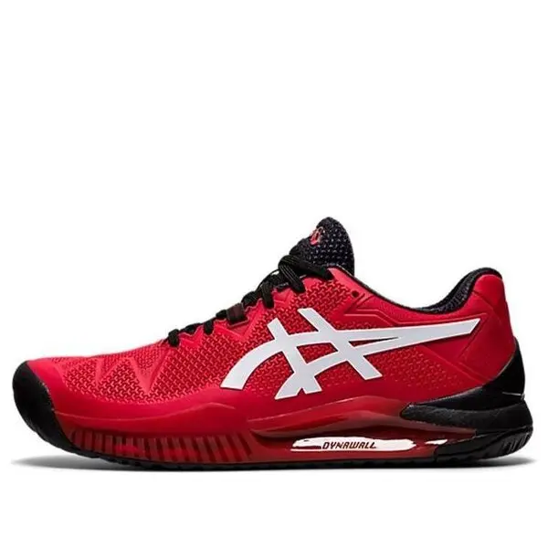Asics Gel Resolution Athletic Sneakers - Red/black