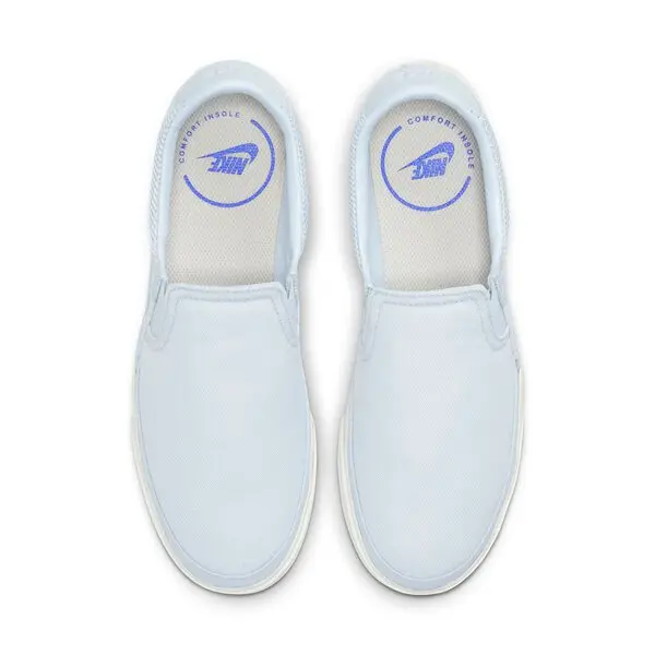 Nike Court Legacy Slip-on Sneakers - Light Blue