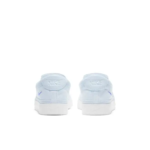 Nike Court Legacy Slip-on Sneakers - Light Blue