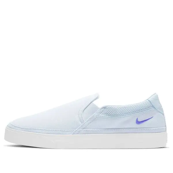 Nike Court Legacy Slip-on Sneakers - Light Blue