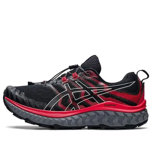 Asics Trabuco Max Athletic Sneakers - Black/red