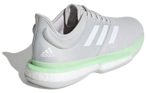 Adidas Solecourt Tennis Shoes - Glow Green/cloud White/grey One