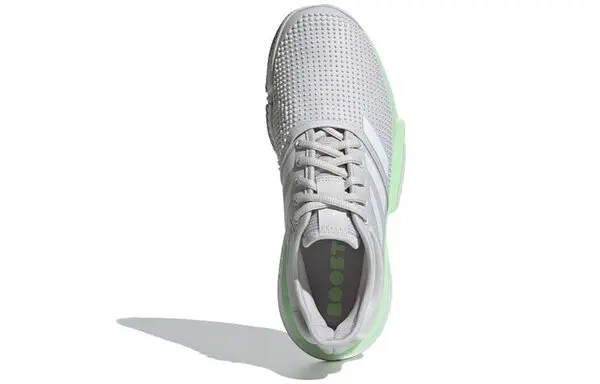 Adidas Solecourt Tennis Shoes - Glow Green/cloud White/grey One