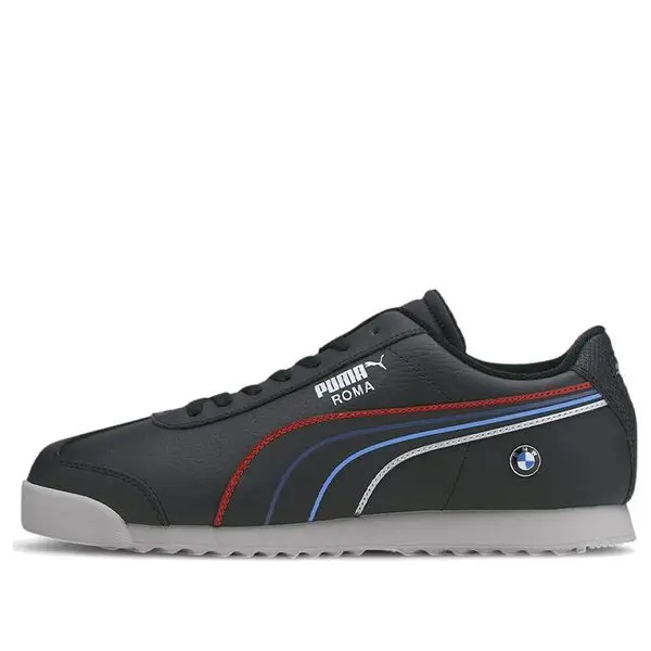 PUMA Bmw Motorsport Roma Tricolor Stripes Sneakers - Black