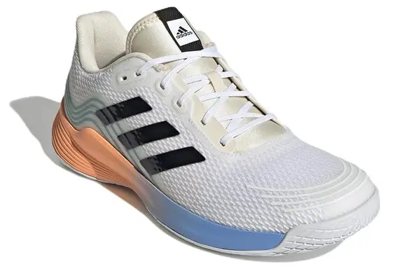 Adidas Novaflight Athletic Sneakers - Cloud White/core Black/beam Orange