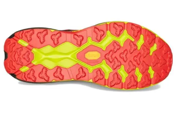 Hoka One One Speedgoat 5 Athletic Sneakers - Thyme/fiesta