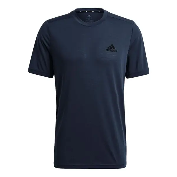 Adidas Aeroready Designed To Move Feelready Sport Tee 'navy - Blue