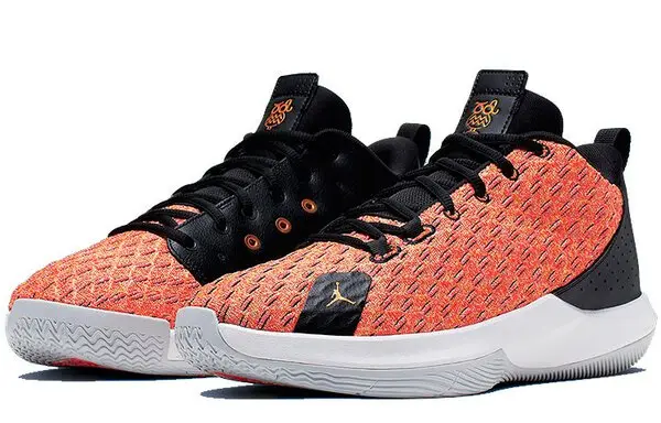 JORDAN Cp3.xii 'multi-color' Basketball Sneakers - Black/orange